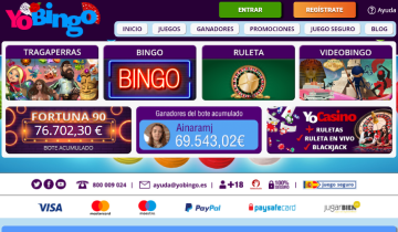 Yo Bingo - Disfruta de las mejores salas de bingo online